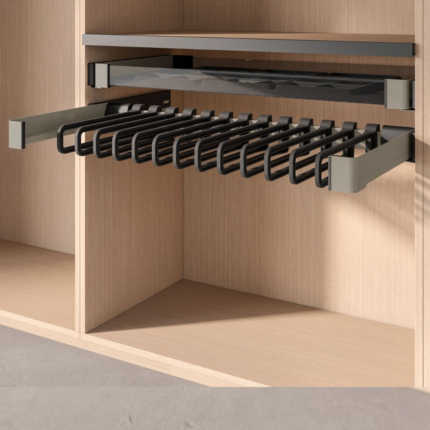 Conero Side mount Trouser pull-out | Hafele Home – HAFELE HOME