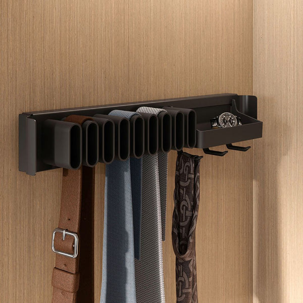 Conero Belt/Tie pull out with Tray Black | Hafele Home – HAFELE HOME