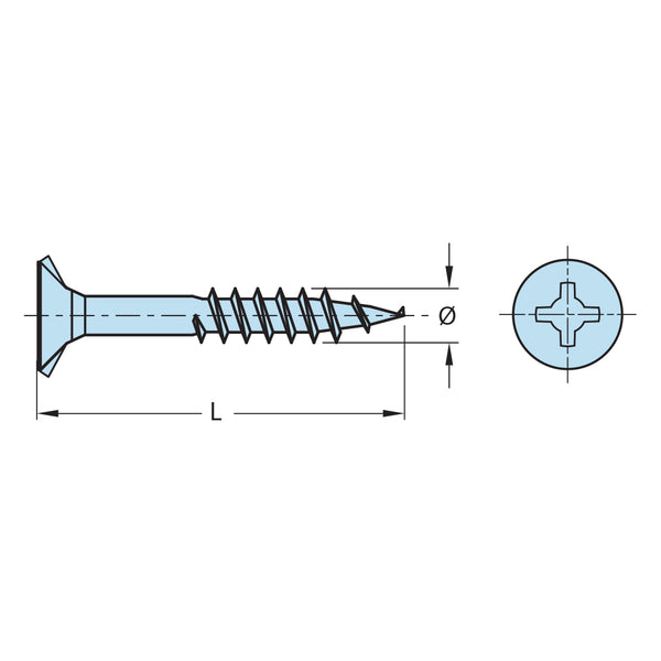 HOSPA Countersunk Screws – HAFELE HOME