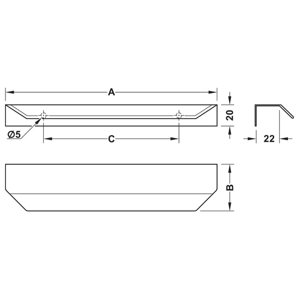 Studio Furniture Handle | 4 Finishes – HAFELE HOME