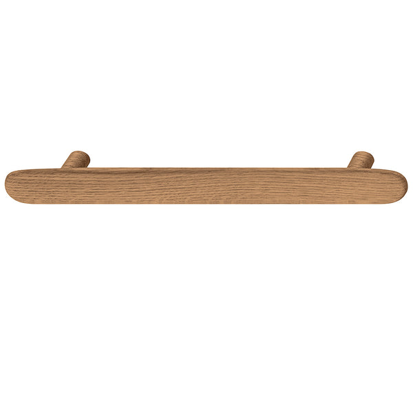 Timber Furniture Handle in Ash Black Stained or Oak Natural Lacquered ...