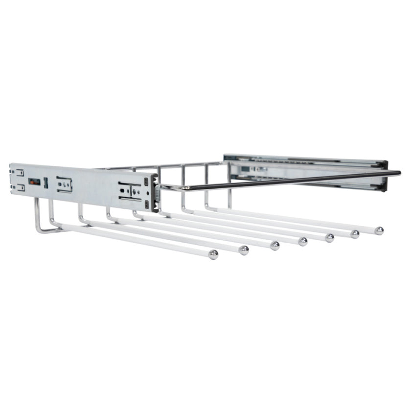Wardrobe Essentials | Starax Pull-out Trouser Rack | Hafele Home ...